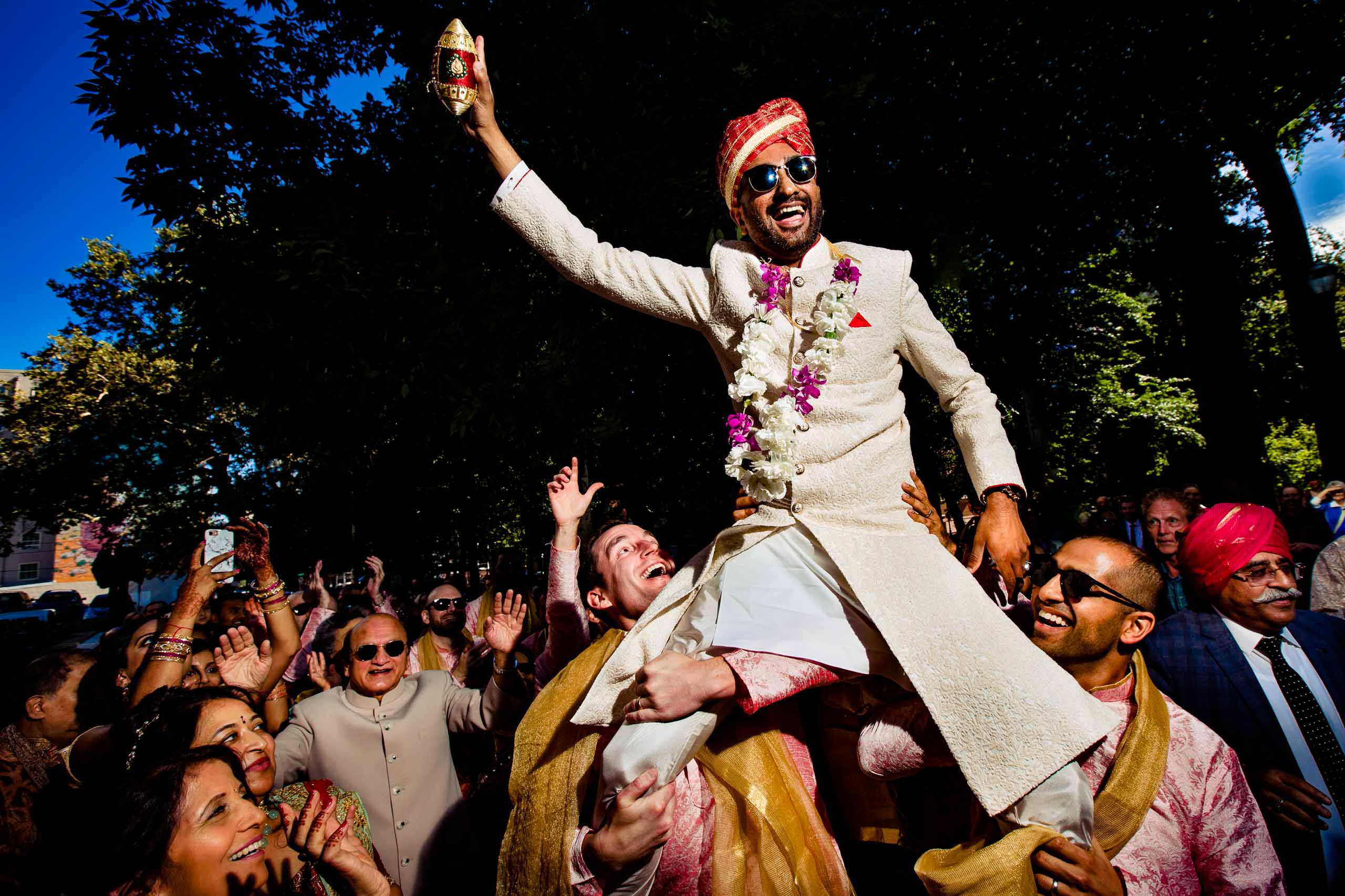 How to Photograph the Baraat in an Indian Wedding