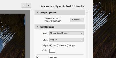 How to create and edit a watermark in Adobe Lightroom