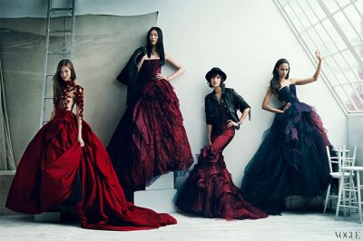 Vogue's Jet-Setting Photoshoots of the Vogue 120 by Norman Jean Roy