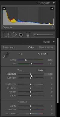 Understanding the Histogram in Lightroom 4