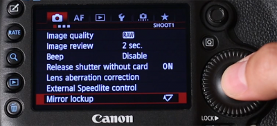 Capture Sharper Landscape Detail by Using the Mirror Lock-Up Feature in ...