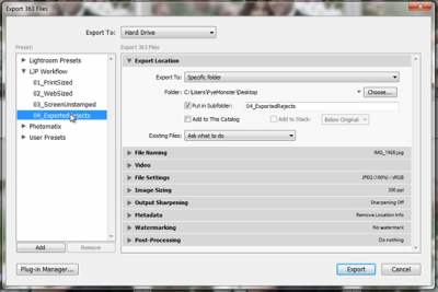 How to Batch Export in Lightroom