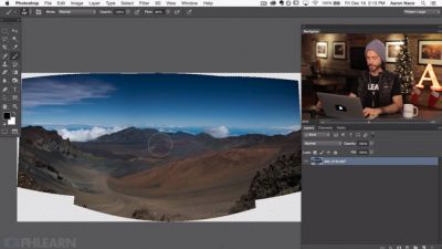 How to Shoot For & Create A Panorama In Photoshop