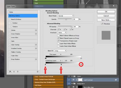 Dodge And Burn Quickly And Easily Using Blend If