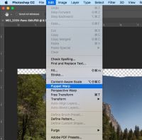 How To Use Puppet Warp To Straighten A Panorama | How We Shot It