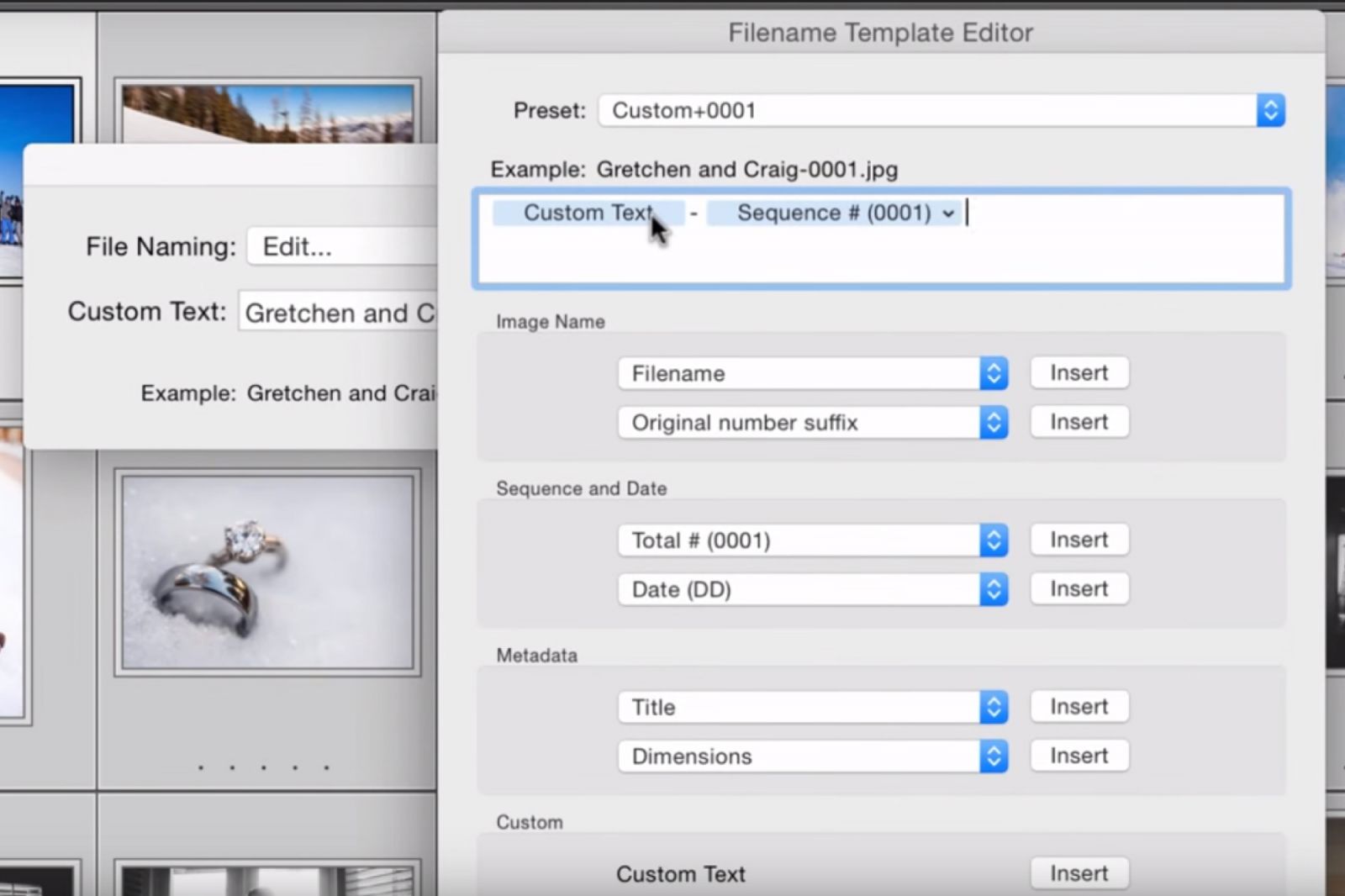 When and How to Rename Your Files in Lightroom