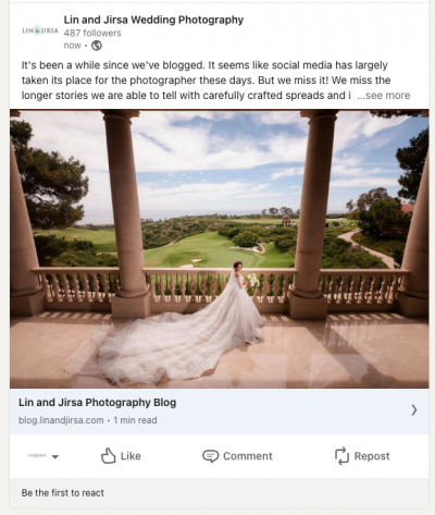 LinkedIn For Photographers - A Powerful Networking and Marketing Tool