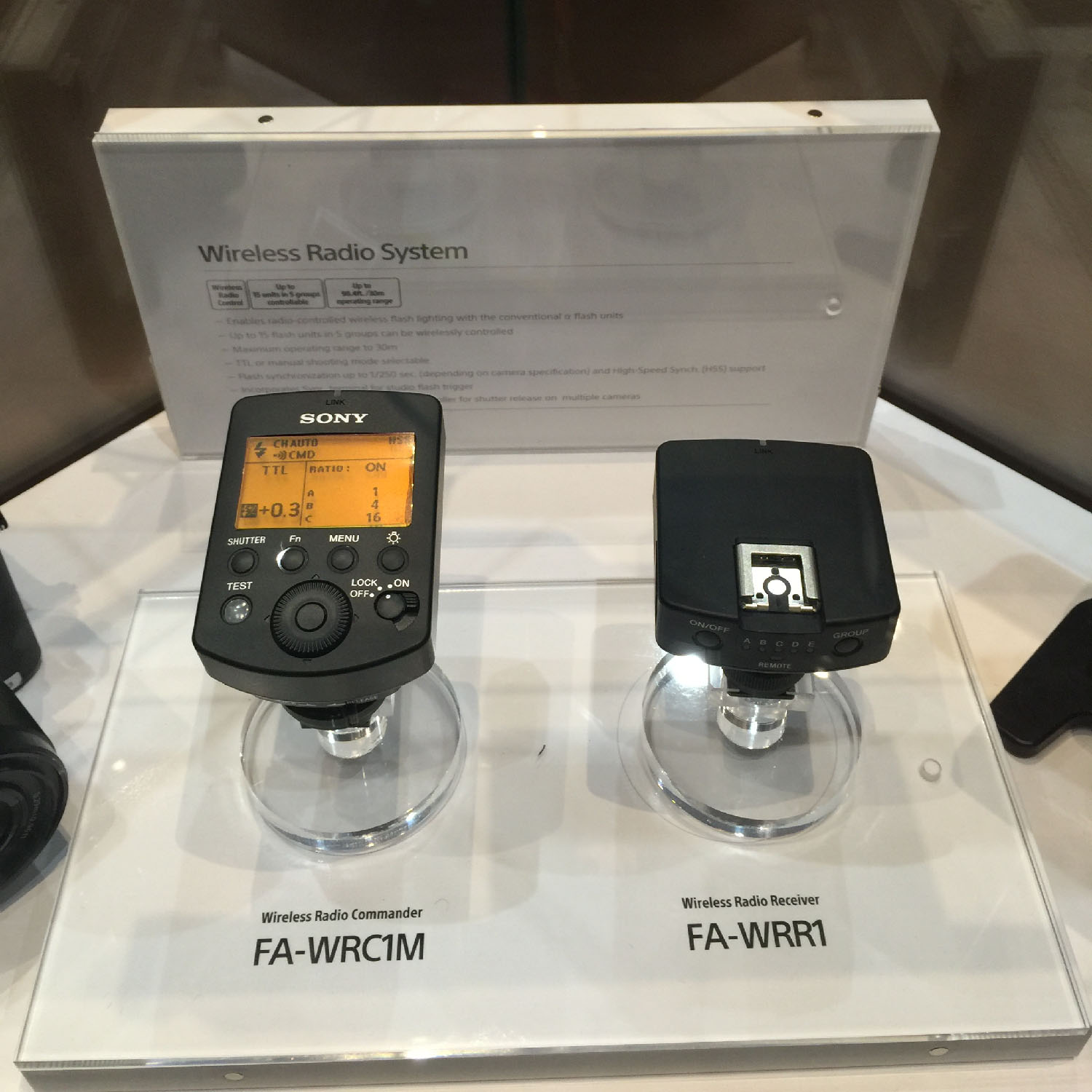 Sony Announces Development of New Radio Wireless Flash System