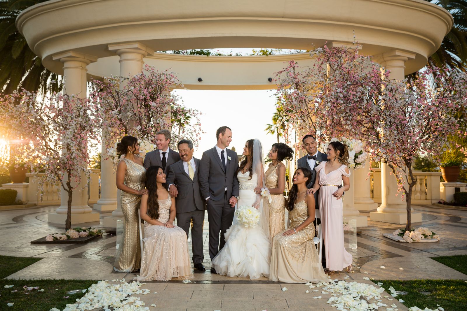 Editorial Bridal Party Portraits With The Profoto OCF Beauty Dish