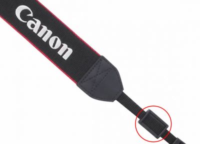 Purpose Behind 'That Rubber Thing' On Your Canon Camera Strap