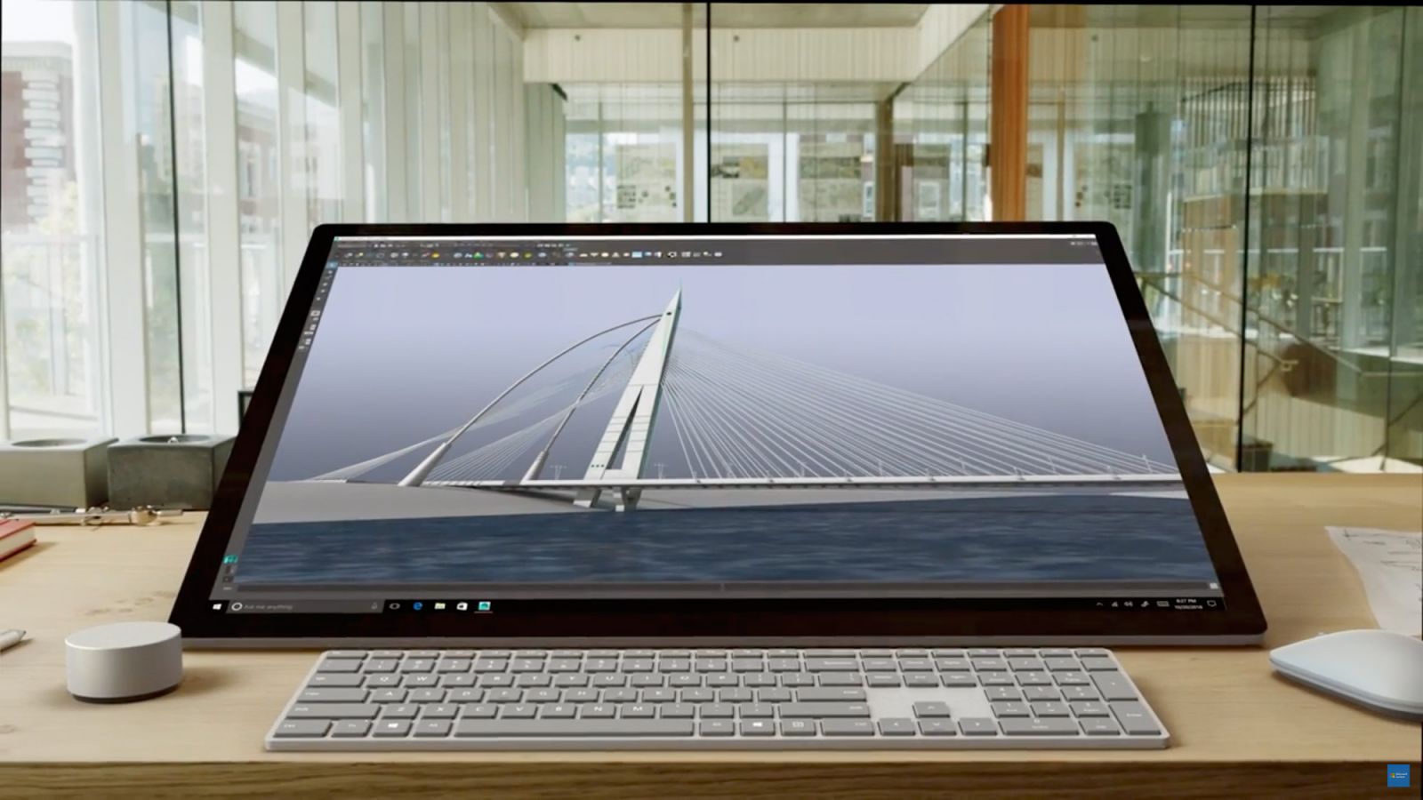 Microsoft's New Touchscreen Desktop All-in-One: The Surface Studio ...