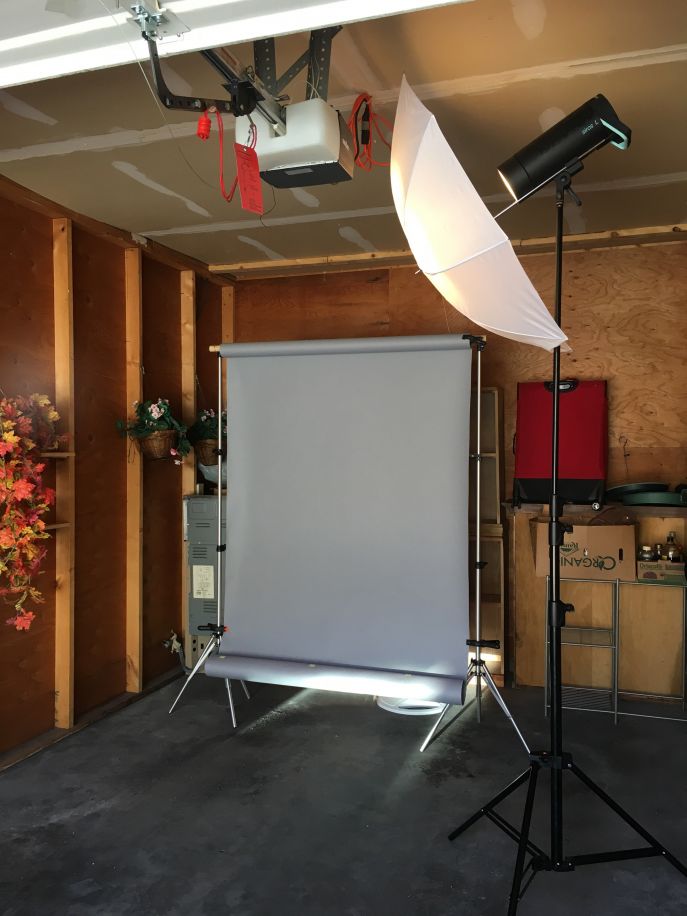 How I Shot It - Simple One Light Portrait Studio Setup in a Garage