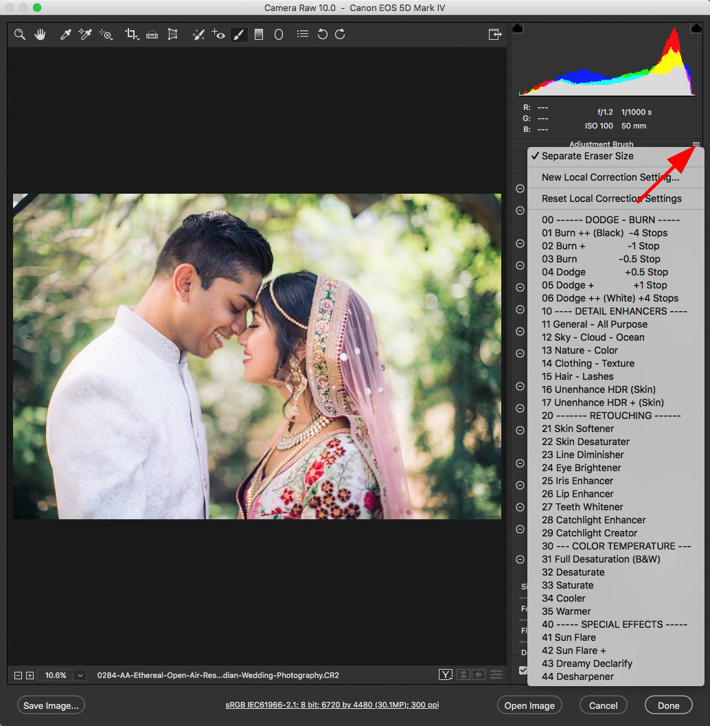 Guide to Adobe Camera Raw Presets