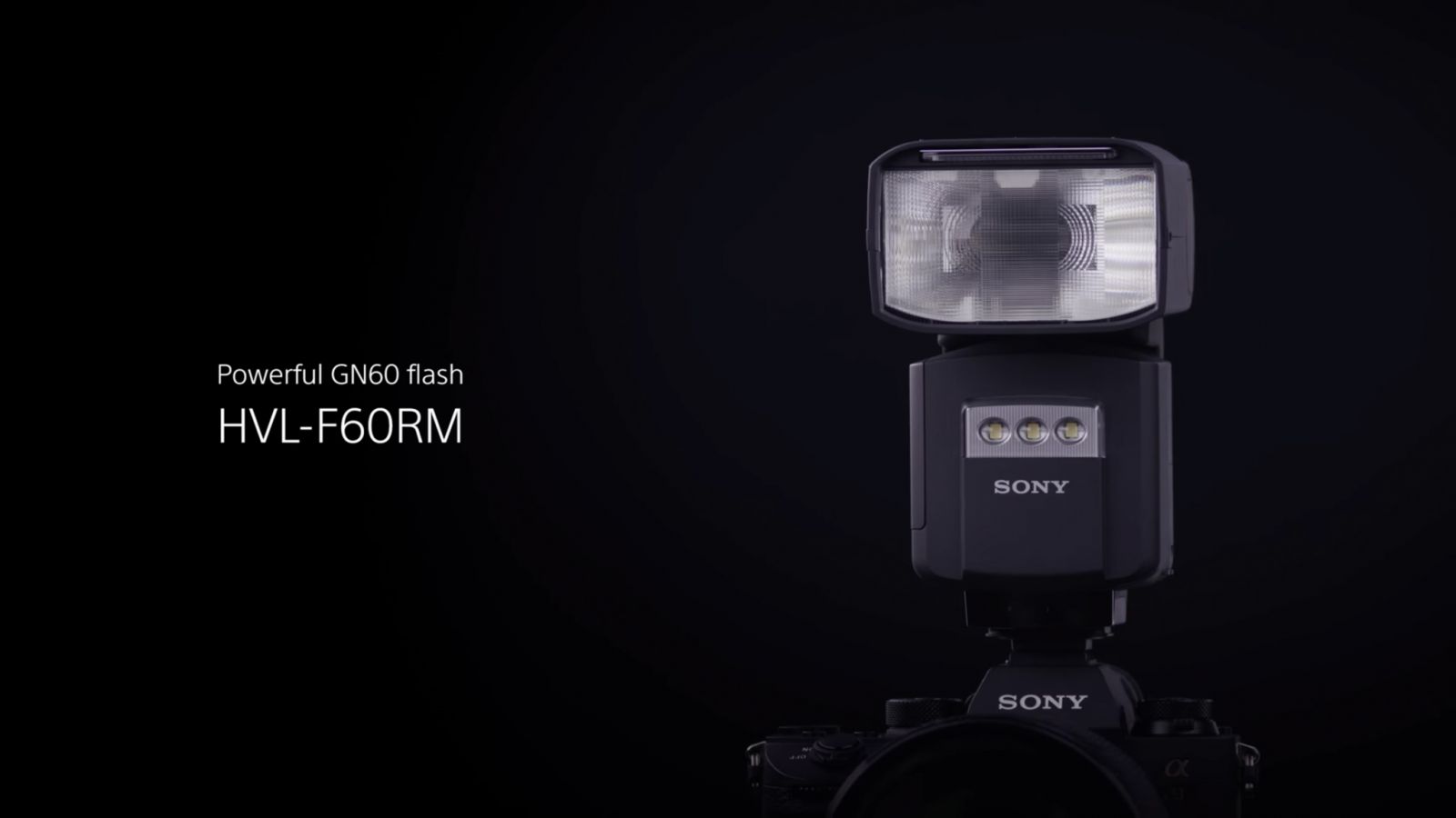 Sony Launches Flagship Wireless Flash For E-Mount | New Sony HVL-F60RM