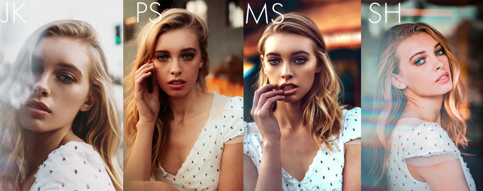 Portrait Challenge | 4 Photographers Style Showcase