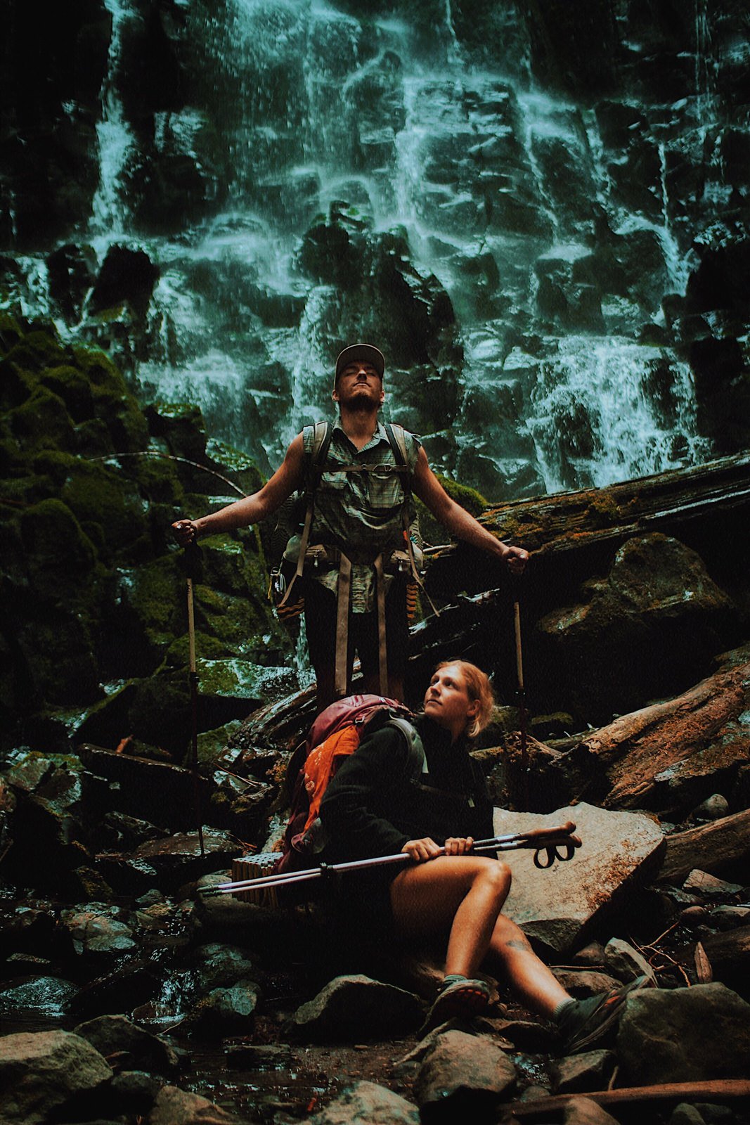 Photographer Takes "High-Fashion" Hiker Portraits Along The Pacific ...