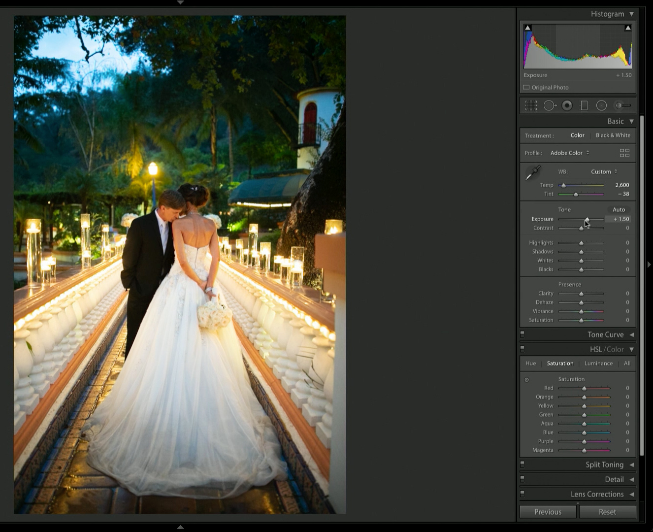 How to Fix Mixed Lighting Using HSL in Lightroom