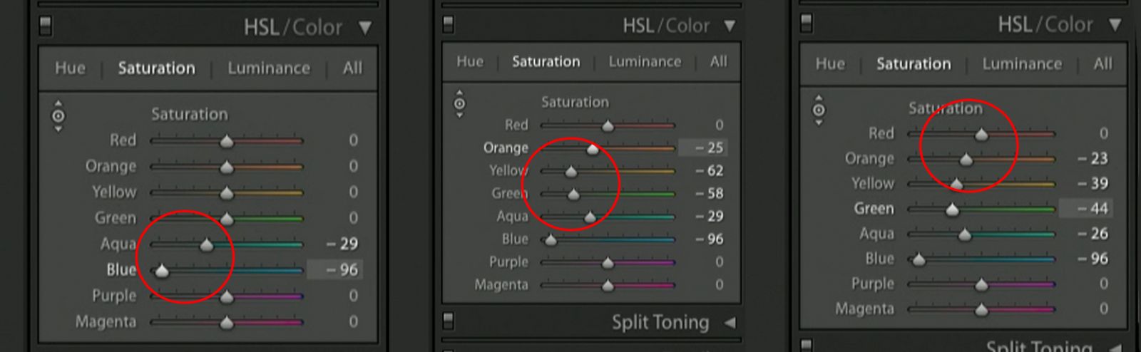 How to Fix Mixed Lighting Using HSL in Lightroom