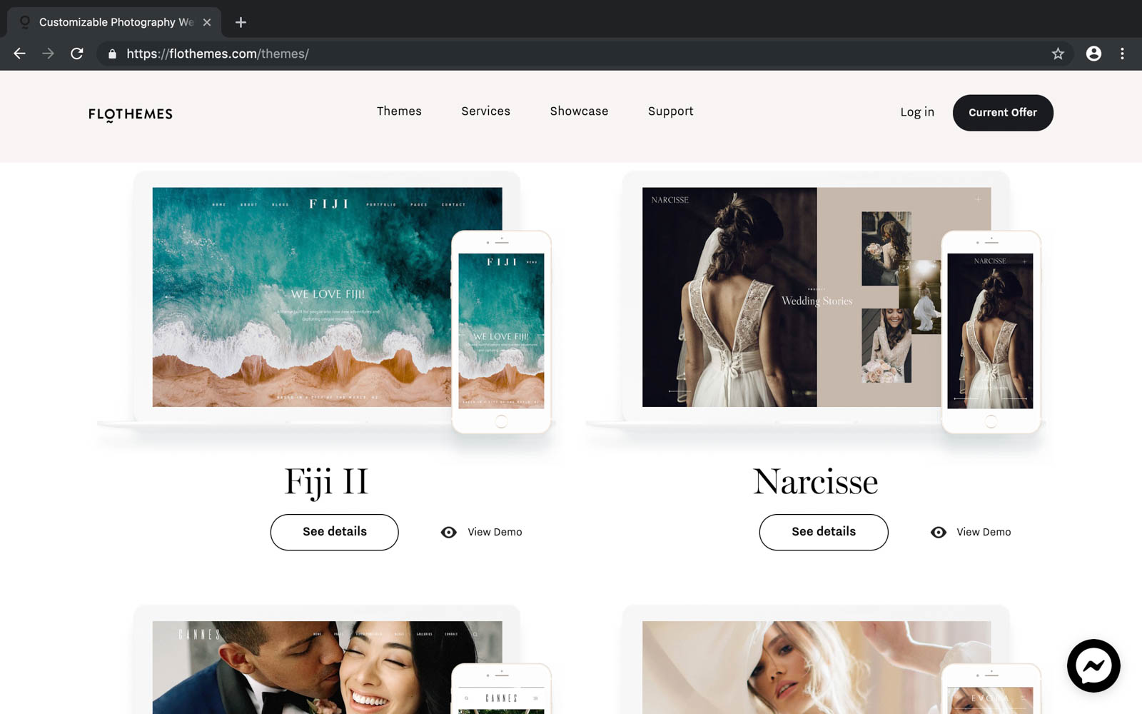 Flothemes | The Best Way to Build Your Photography Website