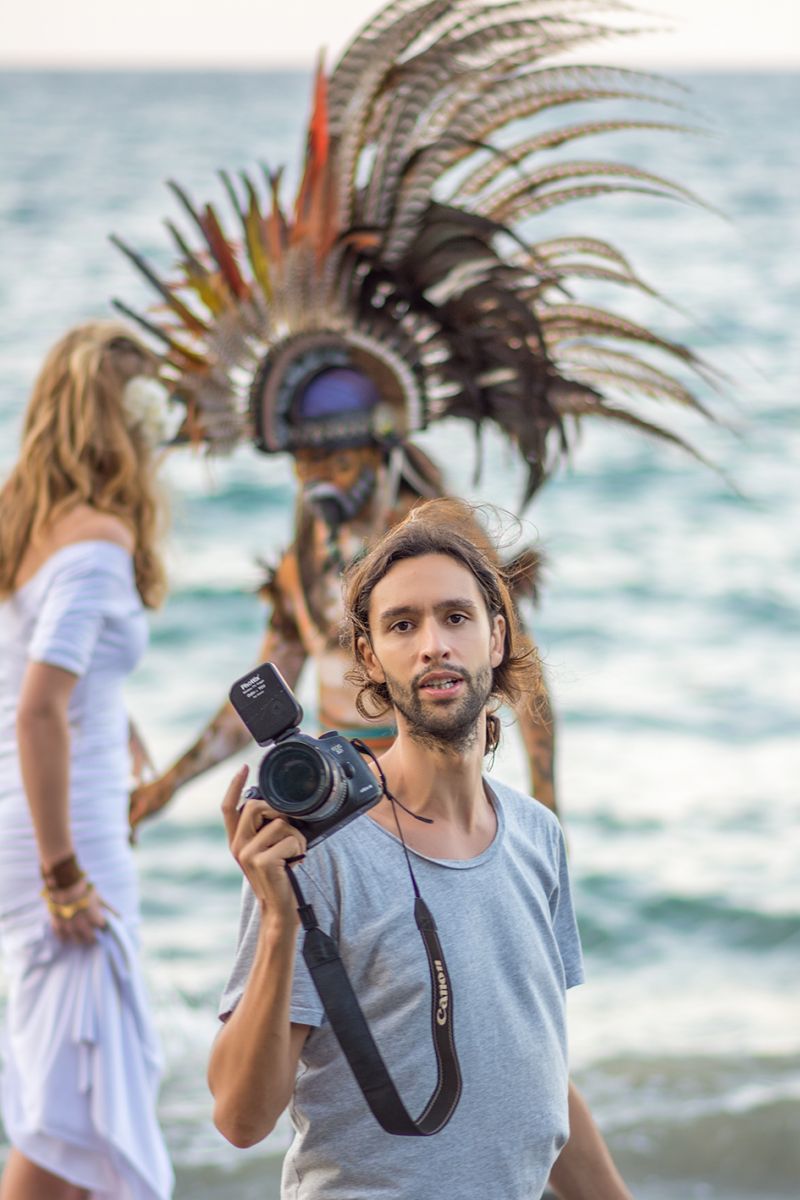 Photographer Recreates Indigenous Aztec Myths Through Cinematic Portraits