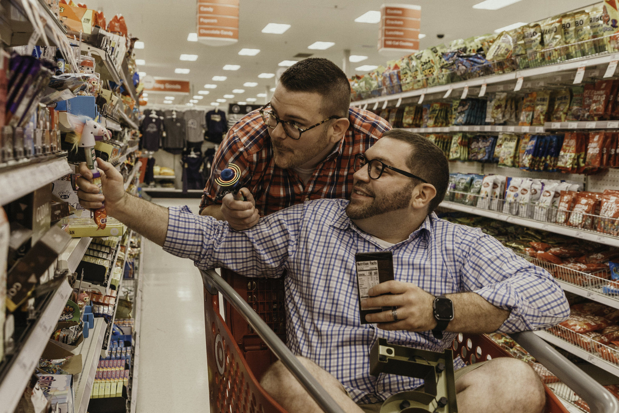Photographer Captures Lifestyle Engagement Photos At Target