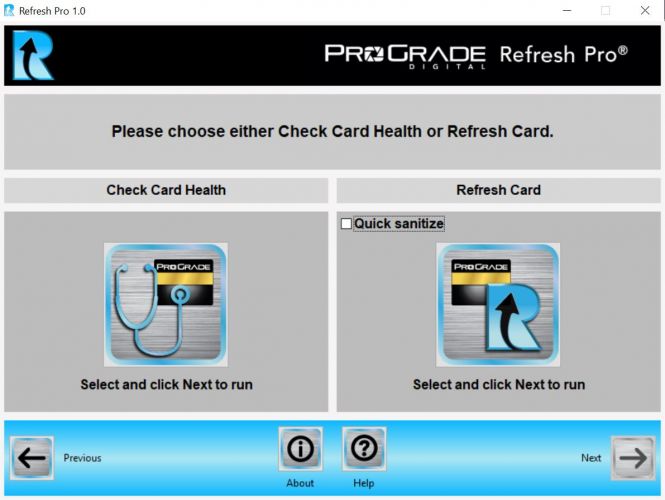 Prograde SD Card & Refresh Pro Software Review