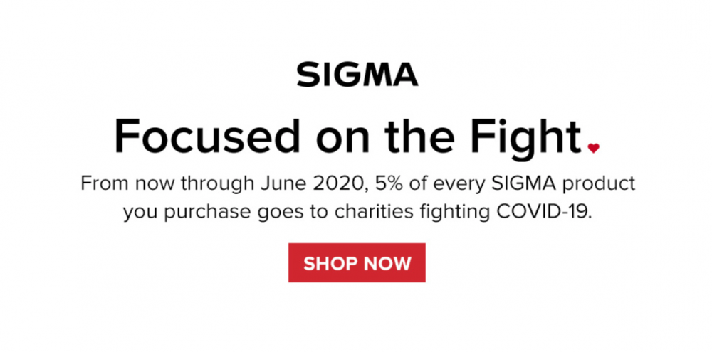 Sigma Gives Back with New Dealer Program - Donating 5% Of Sales To Charity