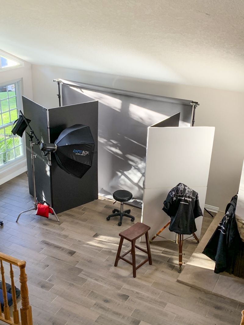 Build A Portrait Studio for $1,000