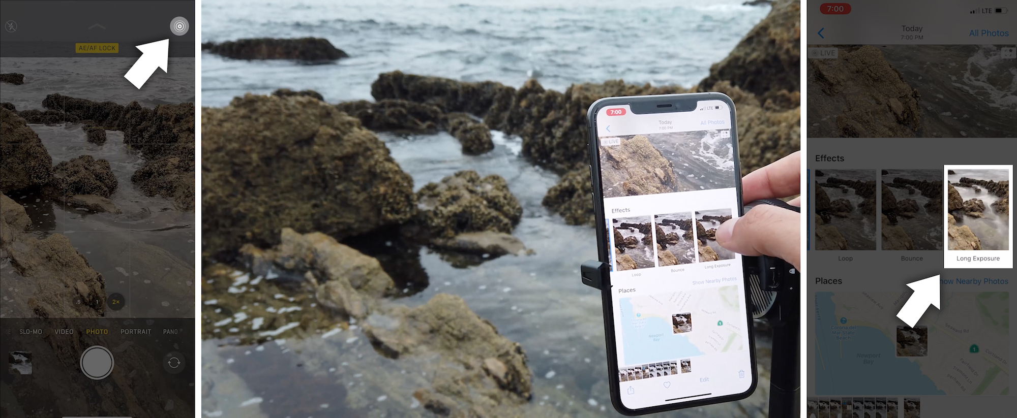 Long Exposure Phone Photography Tip! From Shoot to Post