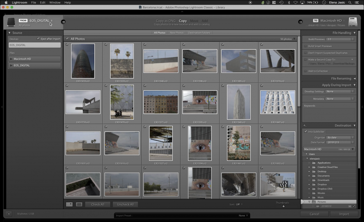 How to Organize, Import, & Backup Your Images Using Adobe Lightroom Classic