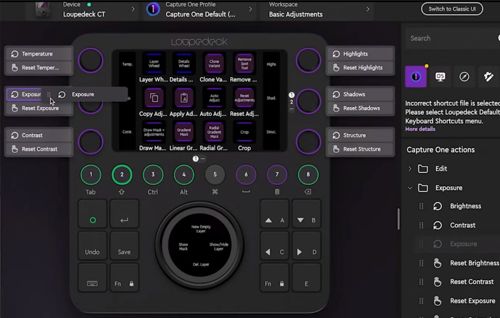Loupedeck CT Editing Keyboard Tool Works With Capture One Pro!