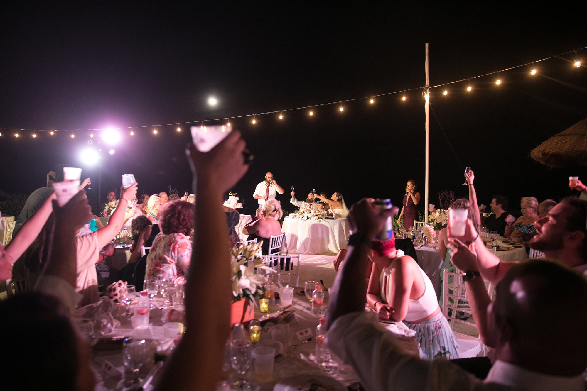 Wedding Toasts and Speeches | Photography and Lighting Tips
