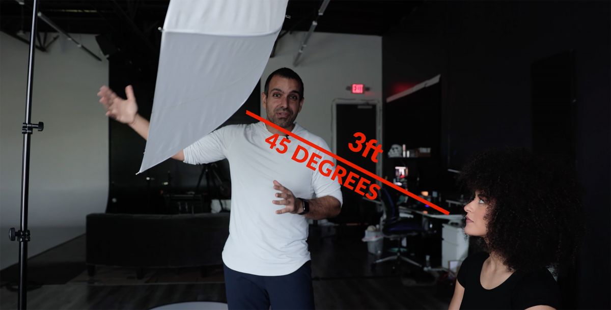 Easiest One Light Portrait Setup for Professional Headshots