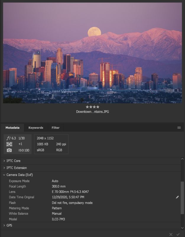 EXIF Data Definition - What is EXIF Data by SLR Lounge