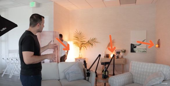 Professional Lighting for YouTube or Podcast Sets in 4 Easy Steps