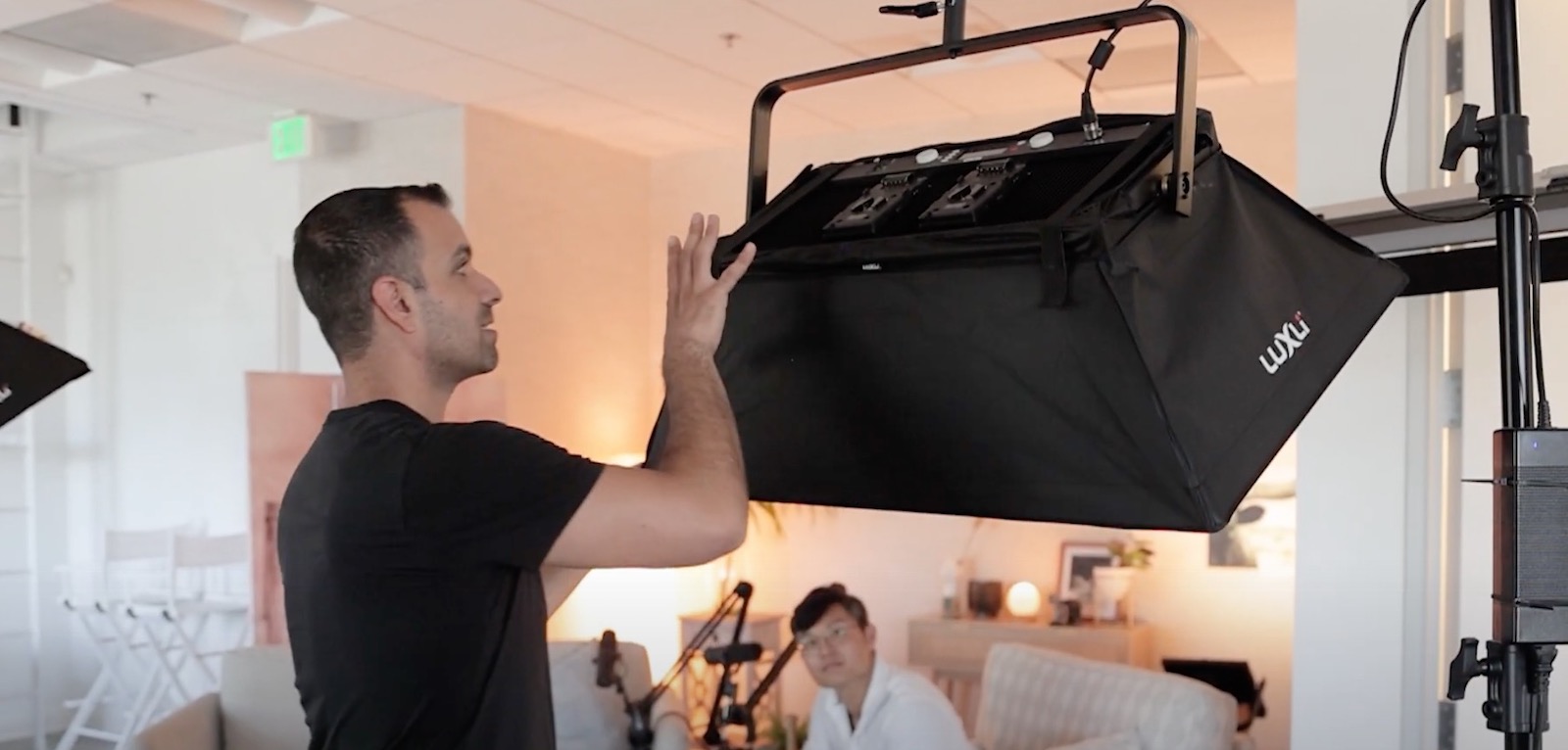 Professional Lighting for YouTube or Podcast Sets in 4 Easy Steps