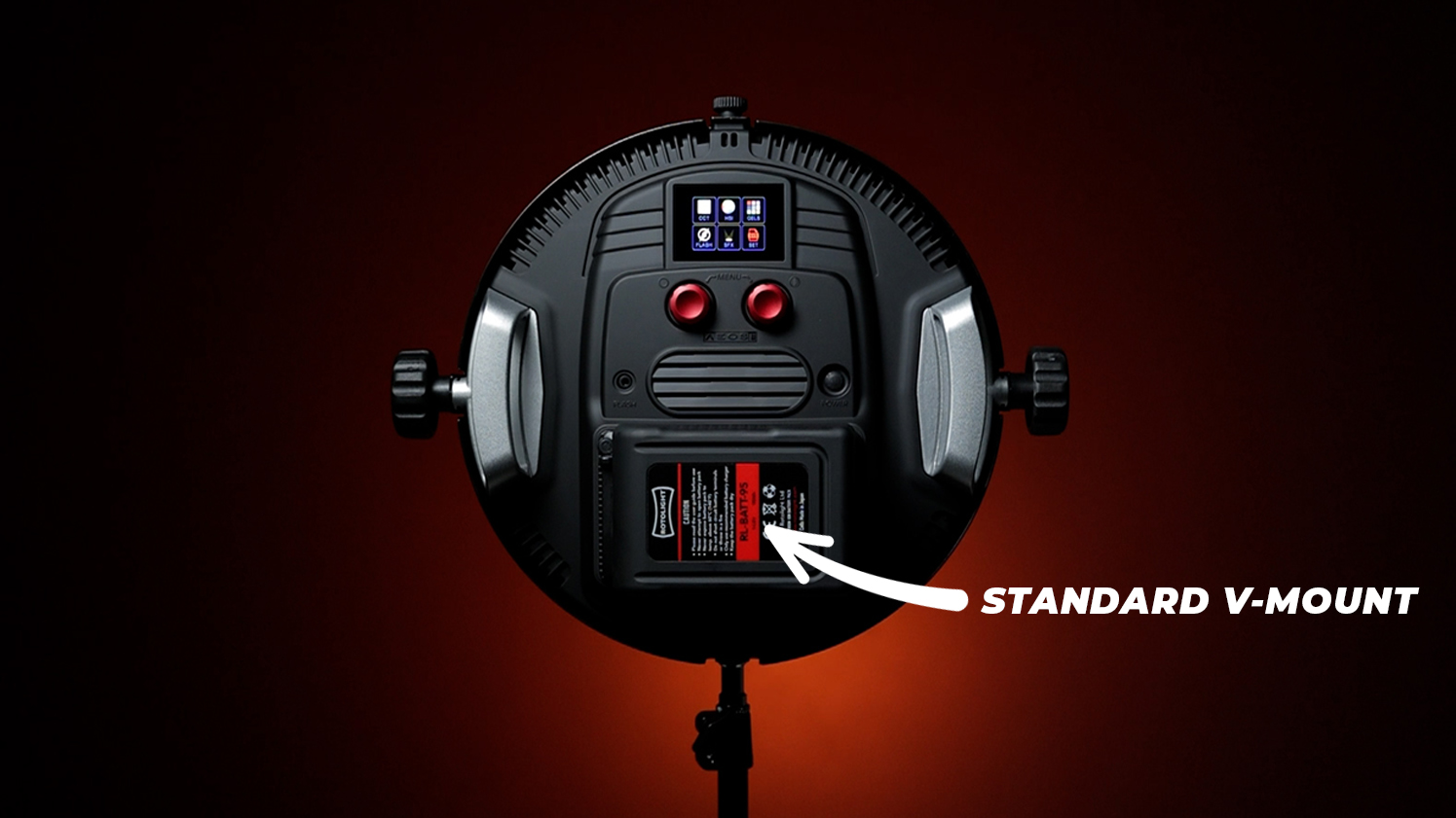 Creative Studio Portrait Setup with Rotolight AEOS II LED Lights