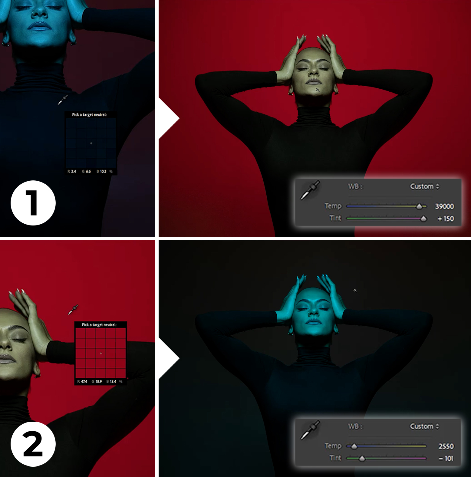 6 Step Lightroom Color Grading Guide for Stylized Portraits