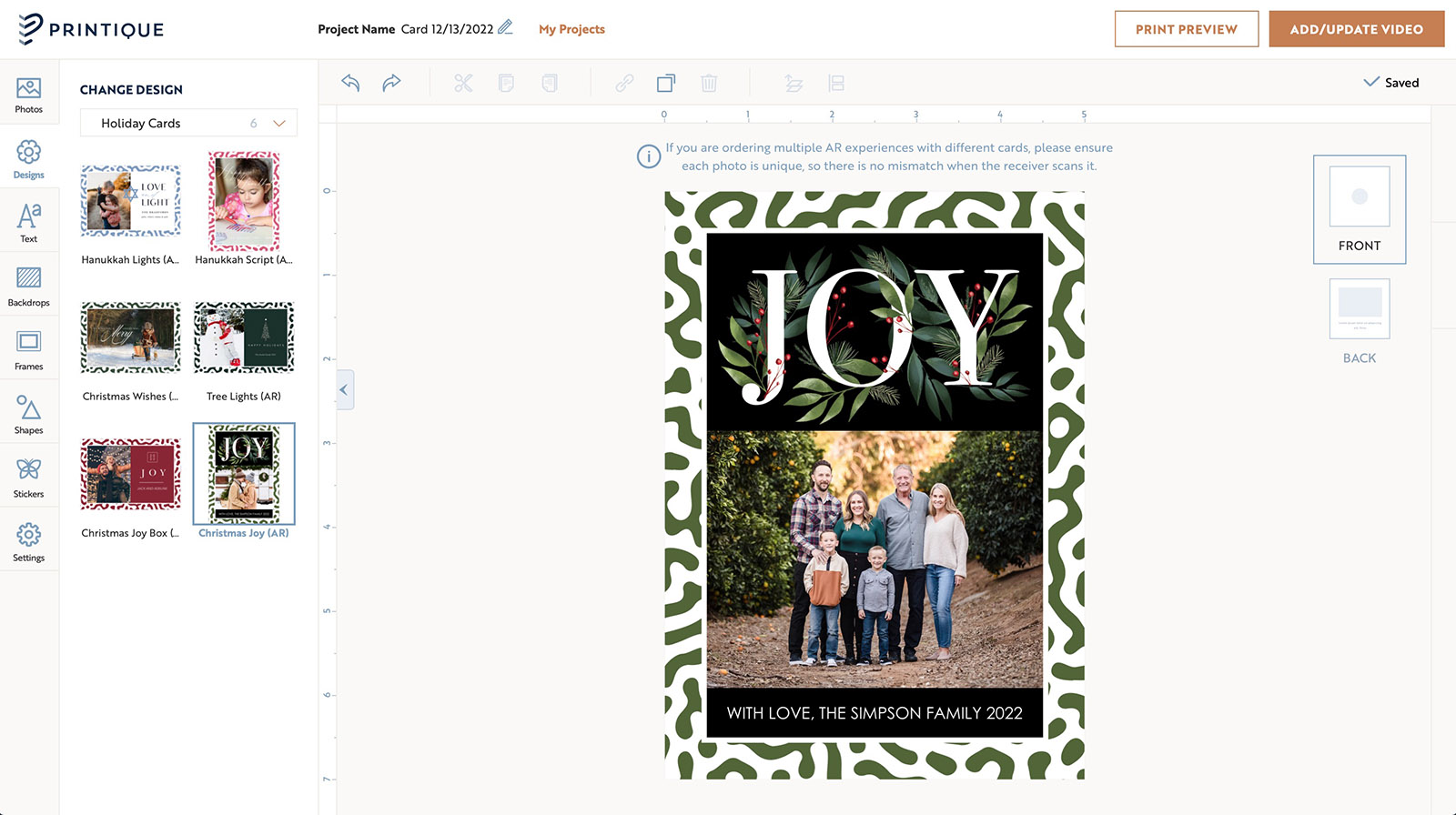 Printique Puts Print in Motion with Augmented Reality Cards