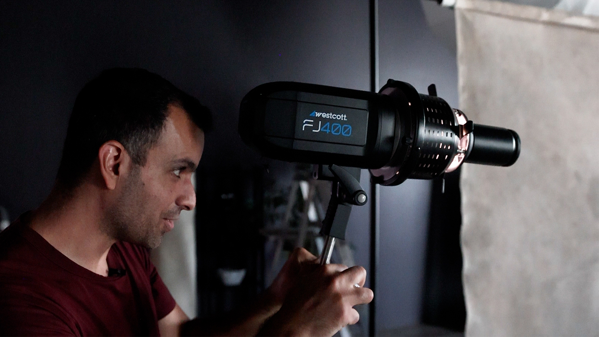 An Unconventional TWO Light Studio Portrait Setup