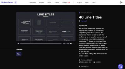 Motion Array Review | Stock Footage and More for Content Creators
