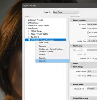 Lightroom Export Settings For Instagram