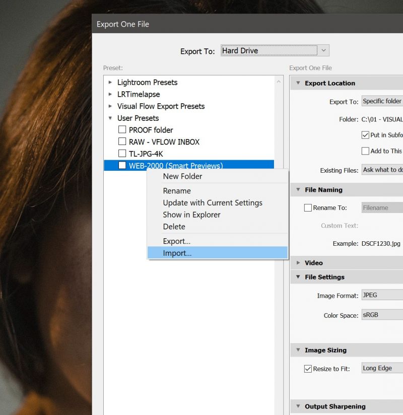 Lightroom Export Settings For Instagram