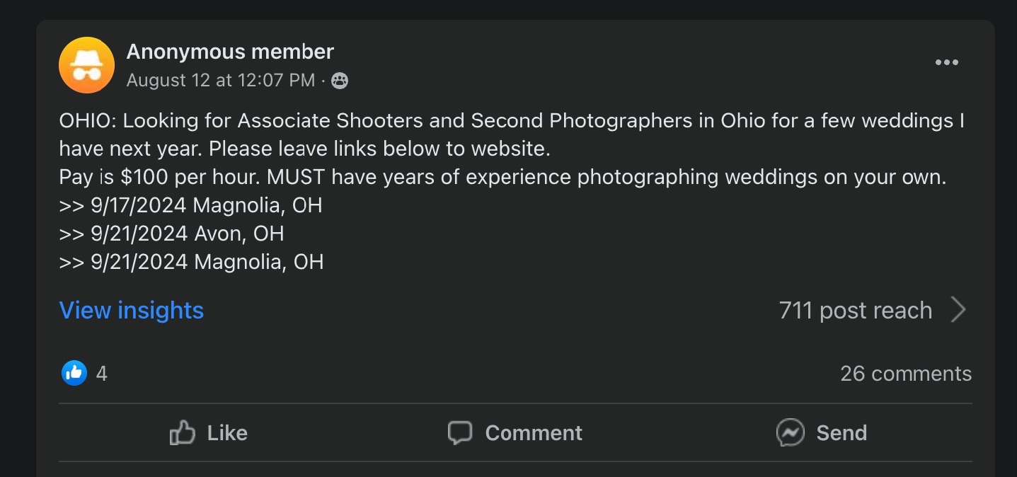 ShootWith.Me Review | Photographer's Marketplace for Finding Work and Hiring a Qualified Team