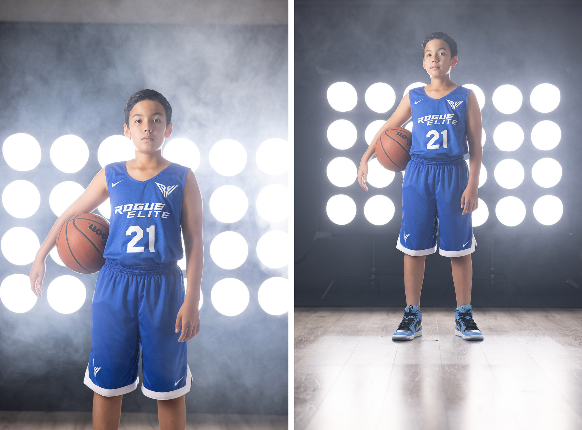 Dynamic 3-Light Sports Portrait Setup