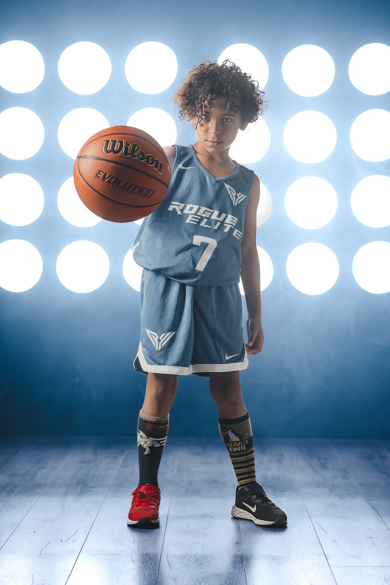 Dynamic 3-Light Sports Portrait Setup