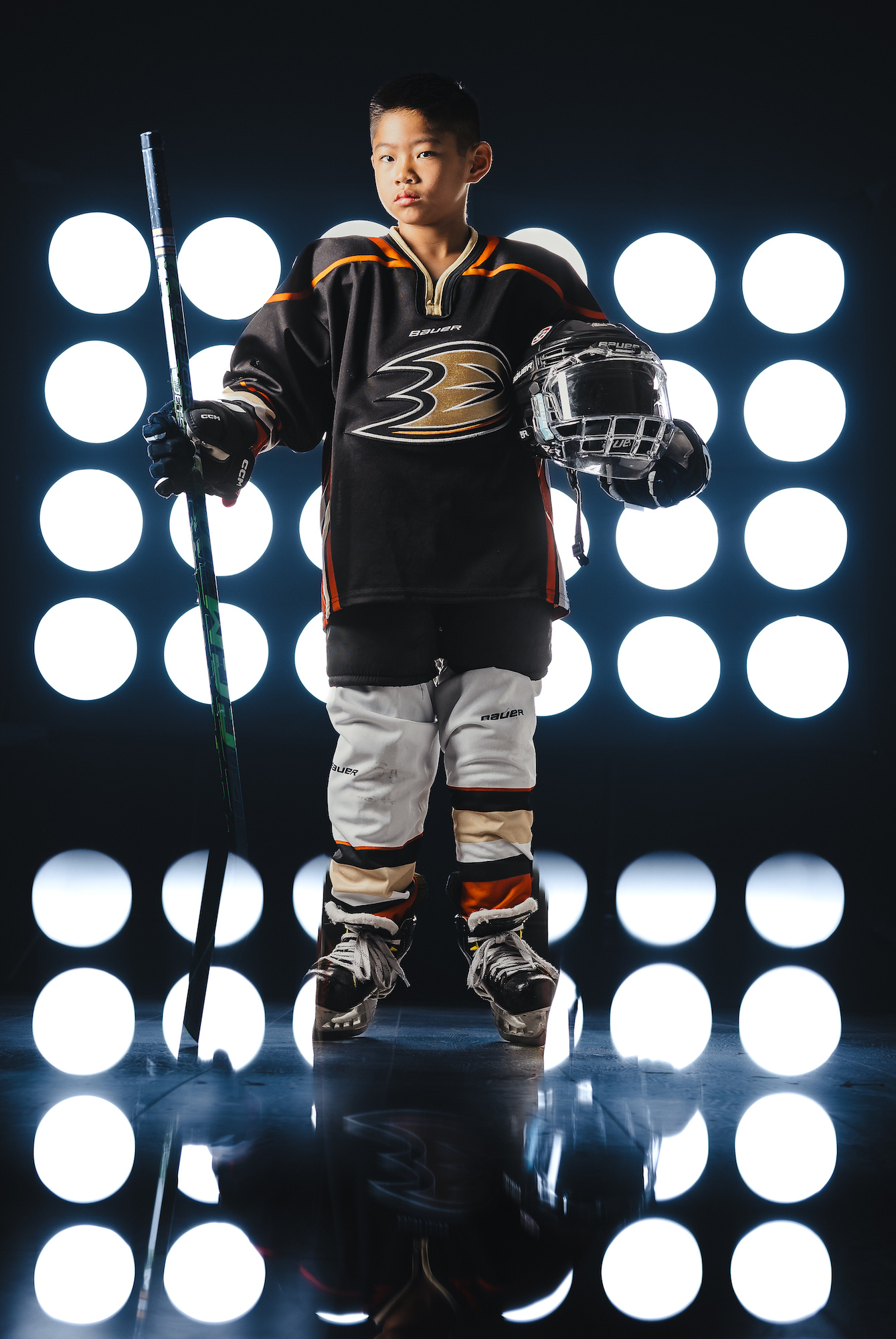 Dynamic 3-Light Sports Portrait Setup