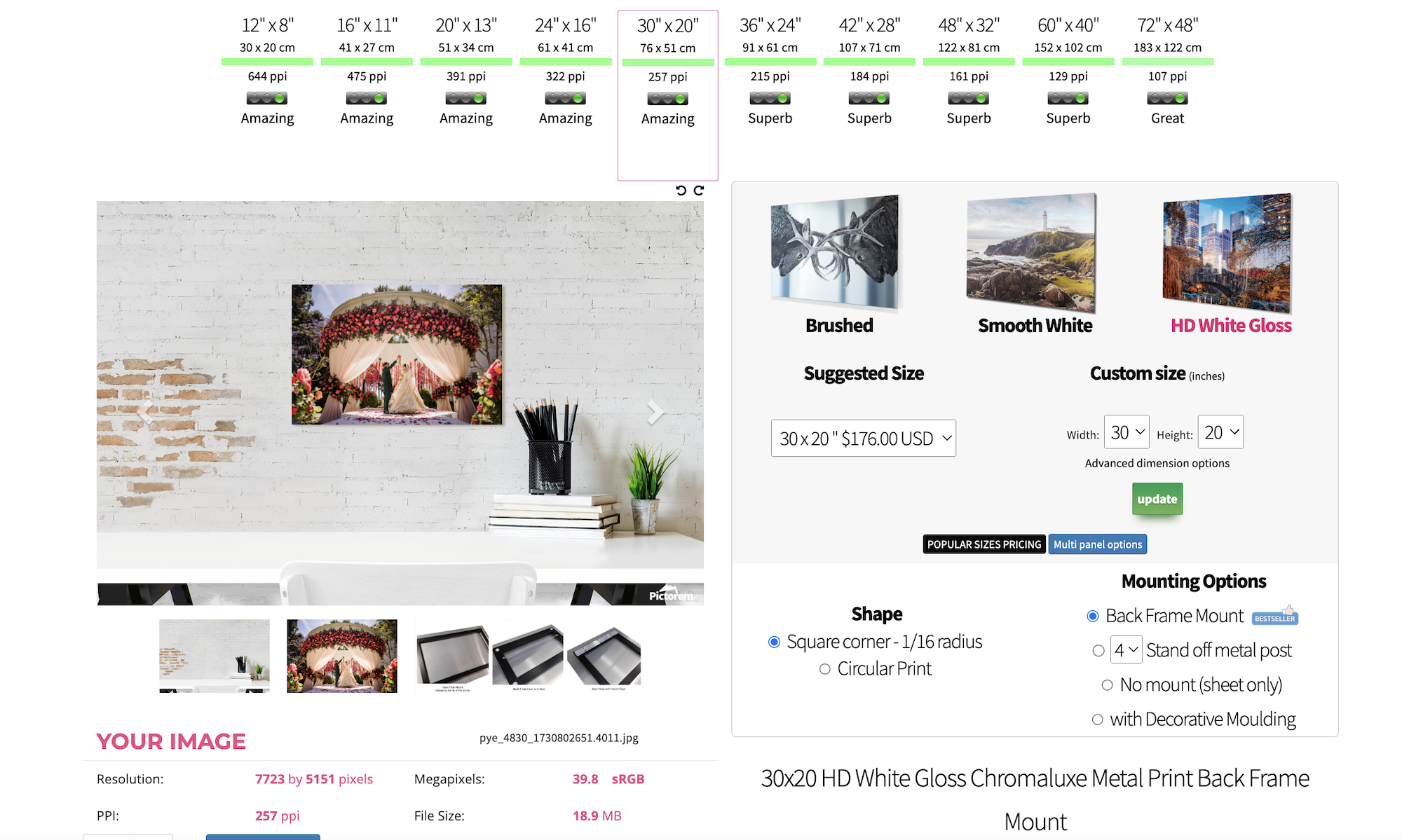 Pictorem ChromaLuxe High Definition Metal Prints Review