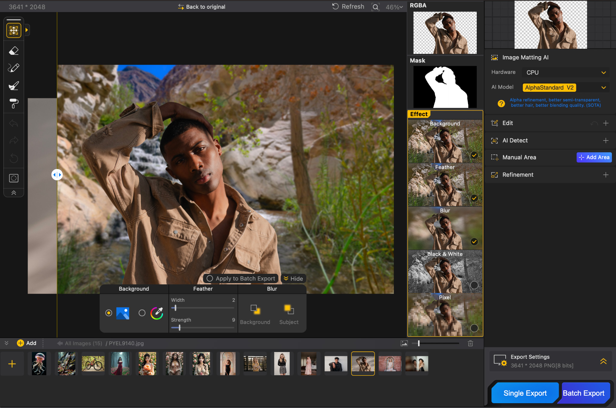 Aiarty Image Matting | Flawlessly Remove and Replace Backgrounds ...