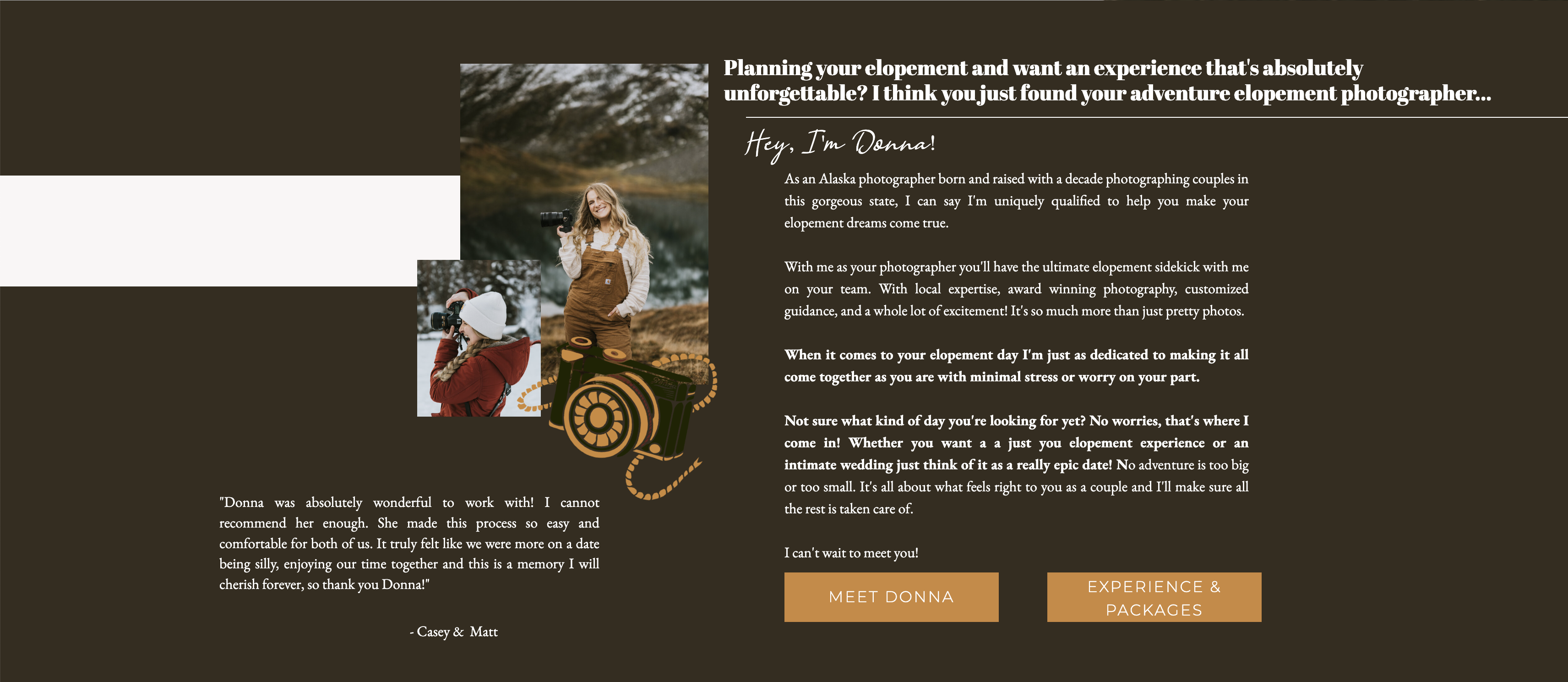 How to Write a Photographer About Me Page That Connects